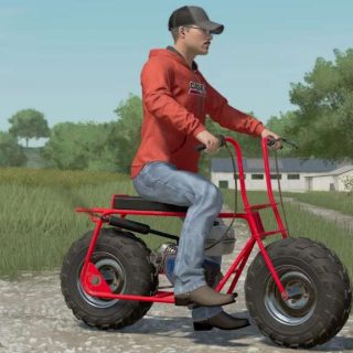 Lizard Mini Bike v1.0 FS22 Mod | Farming Simulator 22 Mod