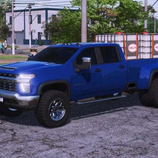 Lizard Silverado 3500 v2.0 FS22 Mod | Farming Simulator 22 Mod