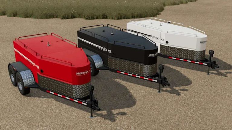 Meridian 990 Fuel Trailer v1.0 FS22 Mod | Farming Simulator 22 Mod