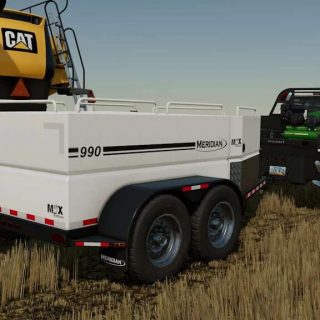 Meridian 990 Fuel Trailer v1.0 FS22 Mod | Farming Simulator 22 Mod