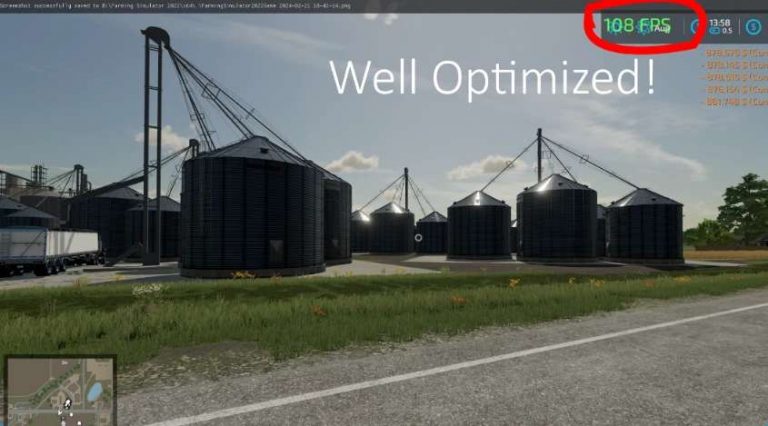 Meridian Grain Setup v1.0 FS22 Mod | Farming Simulator 22 Mod