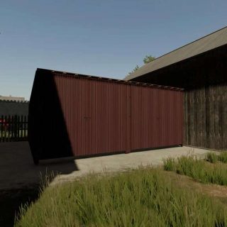 Metal Garages Pack v1.0 FS22 Mod | Farming Simulator 22 Mod