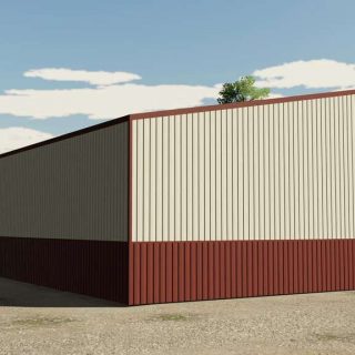 Metal Open Shed v1.0 FS22 Mod | Farming Simulator 22 Mod