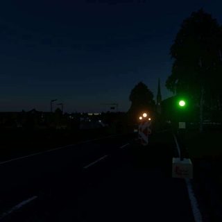 Mobile construction site traffic lights v1.1 FS22 Mod | Farming ...