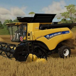 New Holland CR 10.90 Modded v1.0 FS22 Mod | Farming Simulator 22 Mod