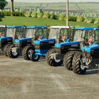 New Holland Ford 40 Series 6 Cylinder Pack v1.4 FS22 Mod | Farming ...