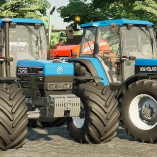 New Holland Ford 40 Series 6 Cylinder Pack v1.4.1 FS22 Mod | Farming ...