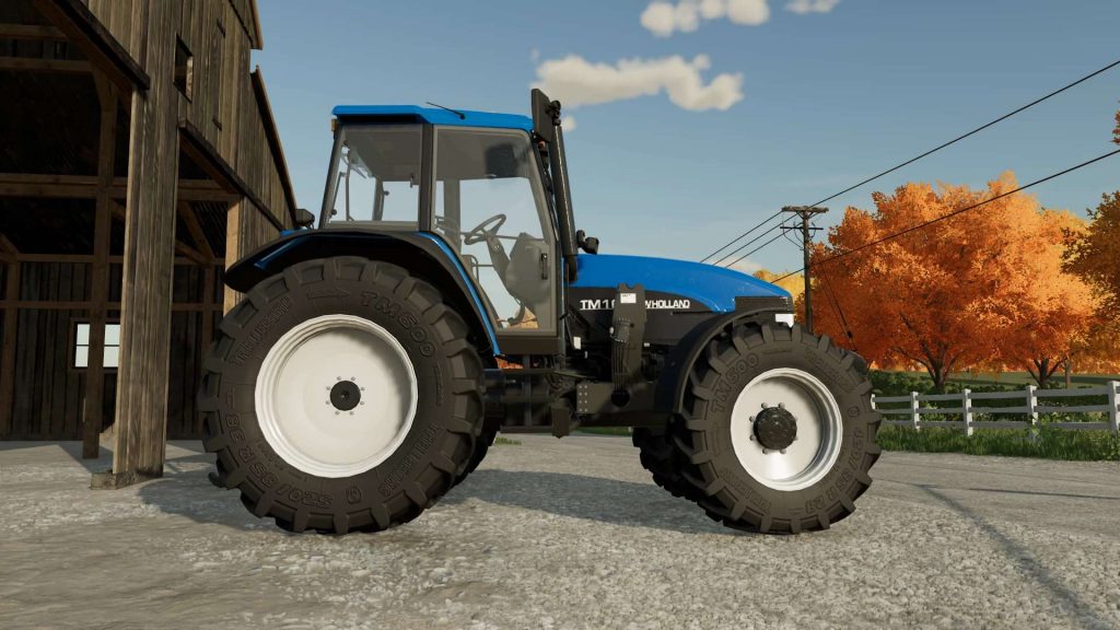 New Holland TM Series US Spec v1.0 FS22 Mod | Farming Simulator 22 Mod