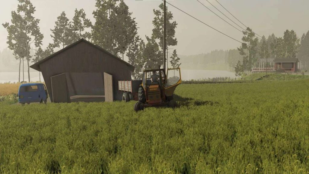 Old abandoned barn v1.0 FS22 Mod | Farming Simulator 22 Mod