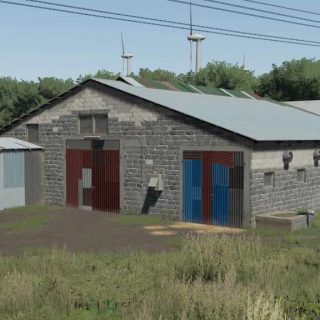 Old Brick Cow Barn v1.0.0.1 FS22 Mod | Farming Simulator 22 Mod