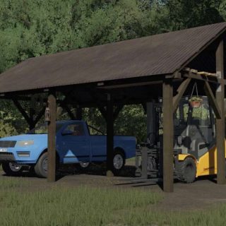 Old Farm Building Set v1.0.0.1 FS22 Mod | Farming Simulator 22 Mod