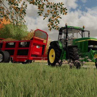 Pik Rite Hydra-Ram HR 550 Spreader v1.0 FS22 Mod | Farming Simulator 22 Mod