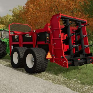 Pik Rite Hydra-Ram HR 550 Spreader v1.0 FS22 Mod | Farming Simulator 22 Mod