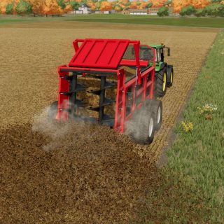 Pik Rite Hydra-Ram HR 550 Spreader v1.0 FS22 Mod | Farming Simulator 22 Mod