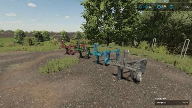Plow 3-furrow v1.0 FS22 Mod | Farming Simulator 22 Mod