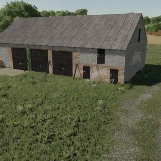 Polish Big Barn v1.0 FS22 Mod | Farming Simulator 22 Mod