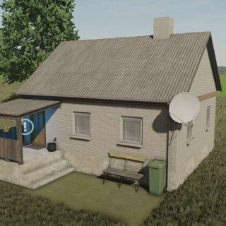 Small House v1.0 FS22 Mod | Farming Simulator 22 Mod