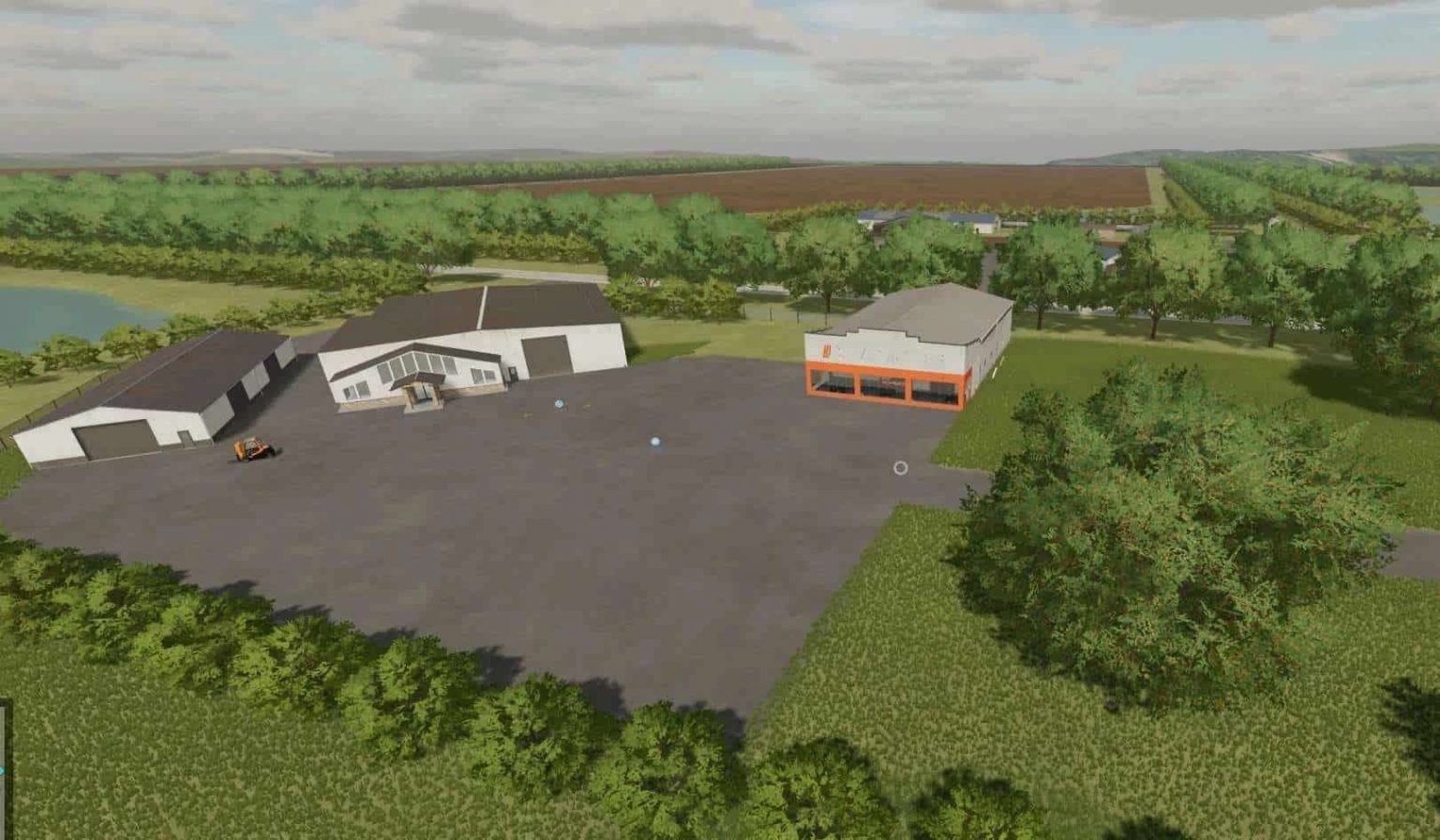 South Dakota 4x + Mods + Savegame v1.0 FS22 Mod | Farming Simulator 22 Mod