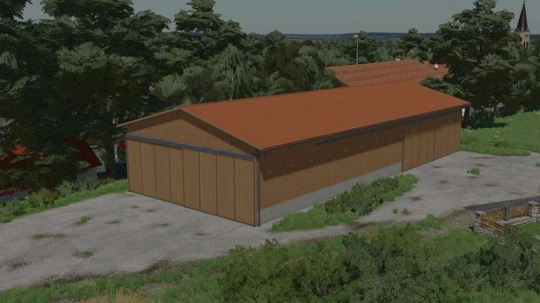 Storage Hall v1.1 FS22 Mod | Farming Simulator 22 Mod