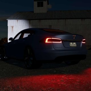 Tesla Model S 2014 v1.0 FS22 Mod | Farming Simulator 22 Mod