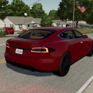 Tesla Model S 2014 v1.0 FS22 Mod | Farming Simulator 22 Mod
