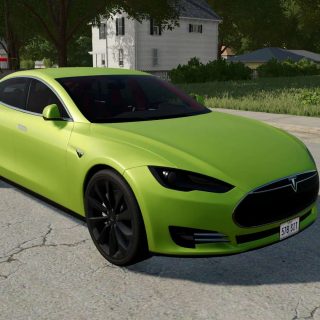 Tesla Model S 2014 v1.0 FS22 Mod | Farming Simulator 22 Mod