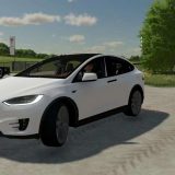 Tesla Model X 2017 Edited v1.0 FS22 Mod | Farming Simulator 22 Mod