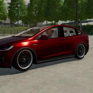 Tesla Model X 2017 Edited v1.0 FS22 Mod | Farming Simulator 22 Mod