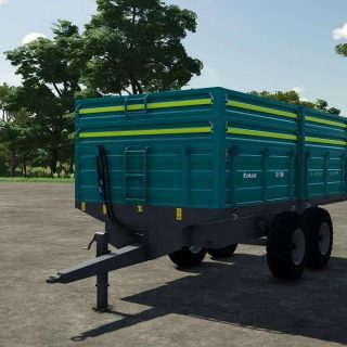 Tinaz Tandem Trailer v1.0 FS22 Mod | Farming Simulator 22 Mod