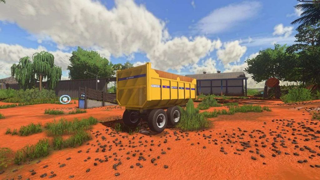 Triton 7t Agricultural Trailer v1.0 FS22 Mod | Farming Simulator 22 Mod