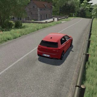 Volkswagen Golf 8 GTI v1.0.0.1 FS22 Mod | Farming Simulator 22 Mod