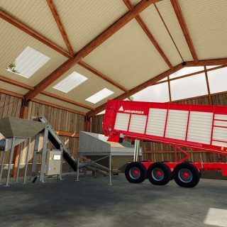 Wood Pellet Factory v1.0 FS22 Mod | Farming Simulator 22 Mod
