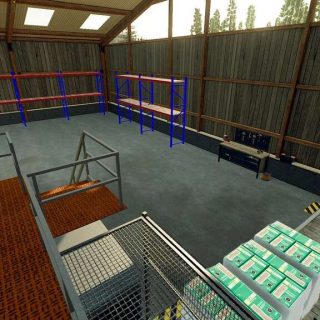 Wood Pellet Factory v1.0 FS22 Mod | Farming Simulator 22 Mod