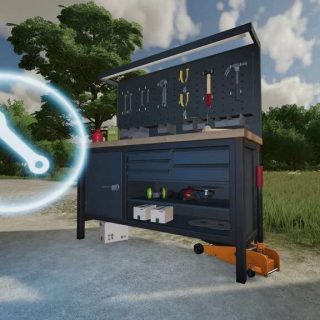 Workshop Workbench v1.0 FS22 Mod | Farming Simulator 22 Mod