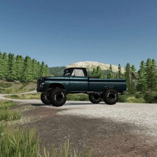 1966 Chevy K10 Full Version v1.0 FS22 Mod | Farming Simulator 22 Mod