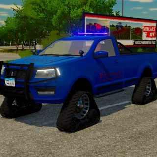2017 Pickup Emergency Edition v3.0 FS22 Mod | Farming Simulator 22 Mod