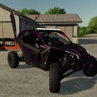 2018 Can-Am Maverick X3 v1.0 FS22 Mod | Farming Simulator 22 Mod
