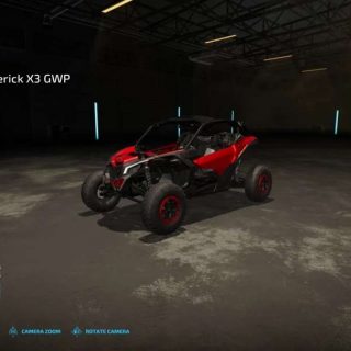 2018 Can-Am Maverick X3 v1.0 FS22 Mod | Farming Simulator 22 Mod