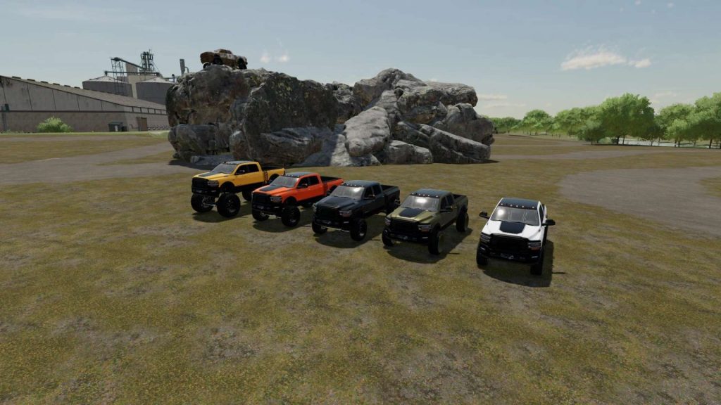 2021 Ram 2500 Power Wagon v1.0 FS22 Mod | Farming Simulator 22 Mod