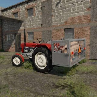 3-Point Pig Carrier v1.0 FS22 Mod | Farming Simulator 22 Mod