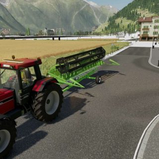 510 Header Trailer Rust Edition v1.0 FS22 Mod | Farming Simulator 22 Mod
