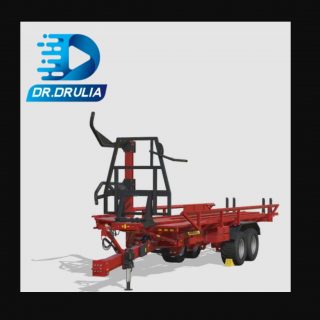 Krone Baler-Fast Wrapping Round 180 Bales v1.0 FS22 Mod | Farming ...