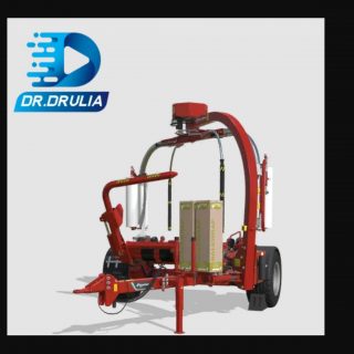 Krone Baler-Fast Wrapping Round 180 Bales v1.0 FS22 Mod | Farming ...