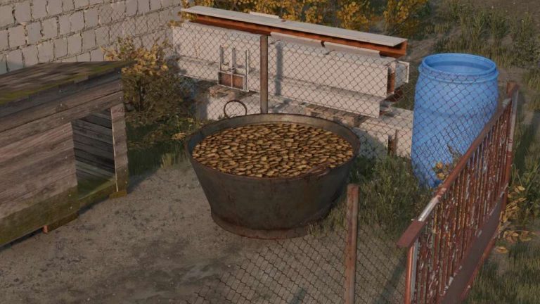 Bathtub And Plastic Box v1.0 FS22 Mod | Farming Simulator 22 Mod