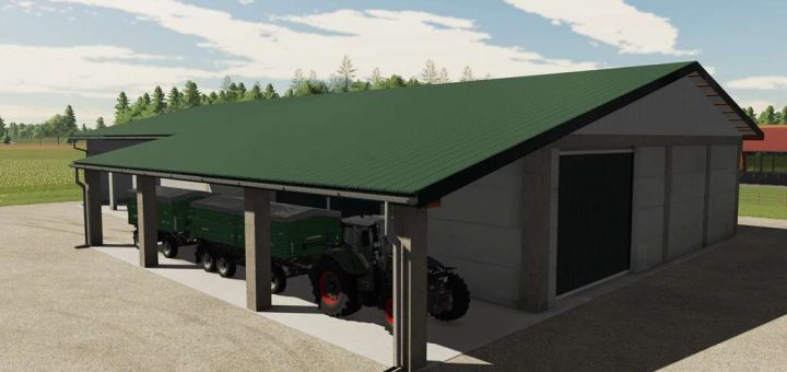 Big Storage Garage Mods | Farming Simulator 22 Mods