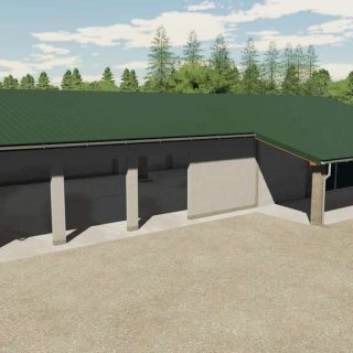 Big Storage Garage v1.0 FS22 Mod | Farming Simulator 22 Mod