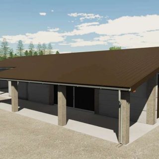 Big Storage Garage v1.0 FS22 Mod | Farming Simulator 22 Mod