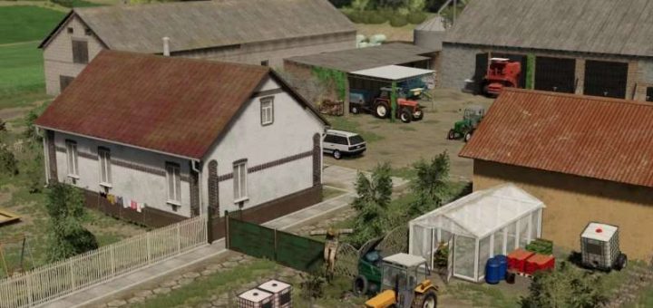POLSKI Savegame / Kolonia v1.0 FS22 Mod | Farming Simulator 22 Mod