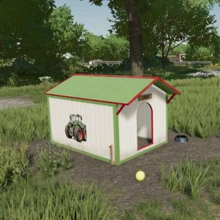 Brand Dog Houses v1.0 FS22 Mod | Farming Simulator 22 Mod