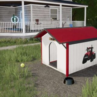 Brand Dog Houses v1.0 FS22 Mod | Farming Simulator 22 Mod